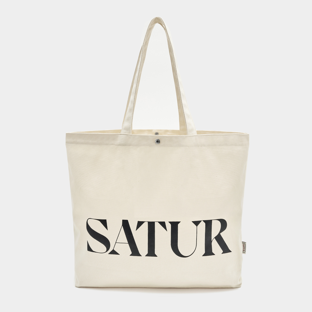 Logo All day Canvas Bag - Resort Ivory | ファッション通販サイト NUGU
