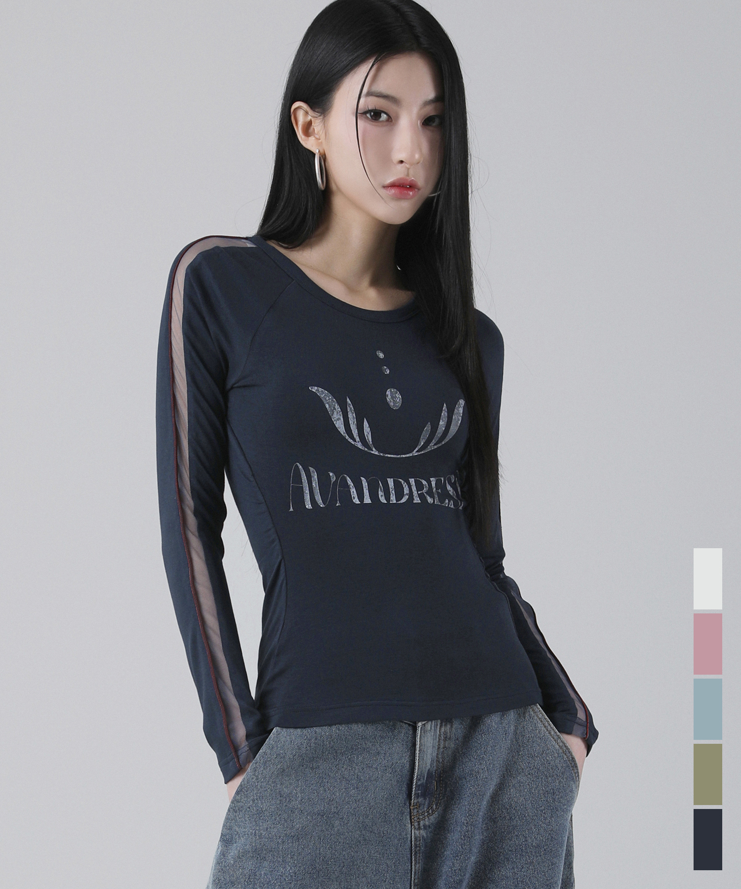 Hanee Long Sleeve - 5COL | ファッション通販サイト NUGU