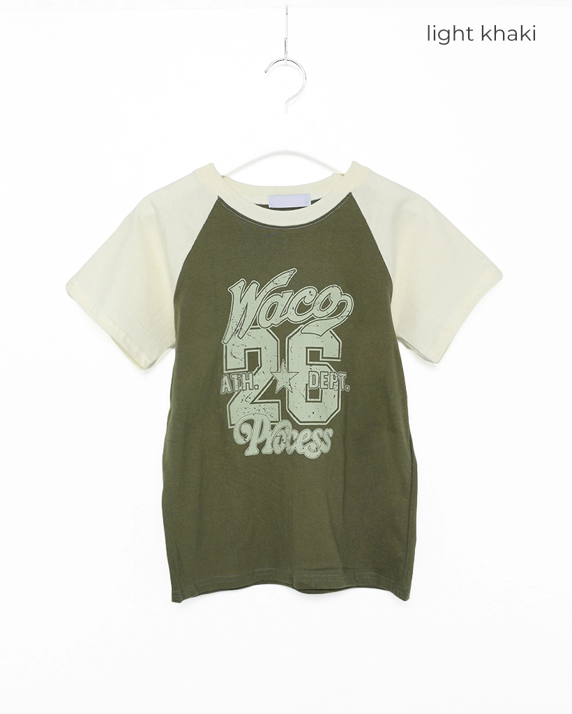 26プリントラグランハーフTシャツ | ファッション通販サイト NUGU