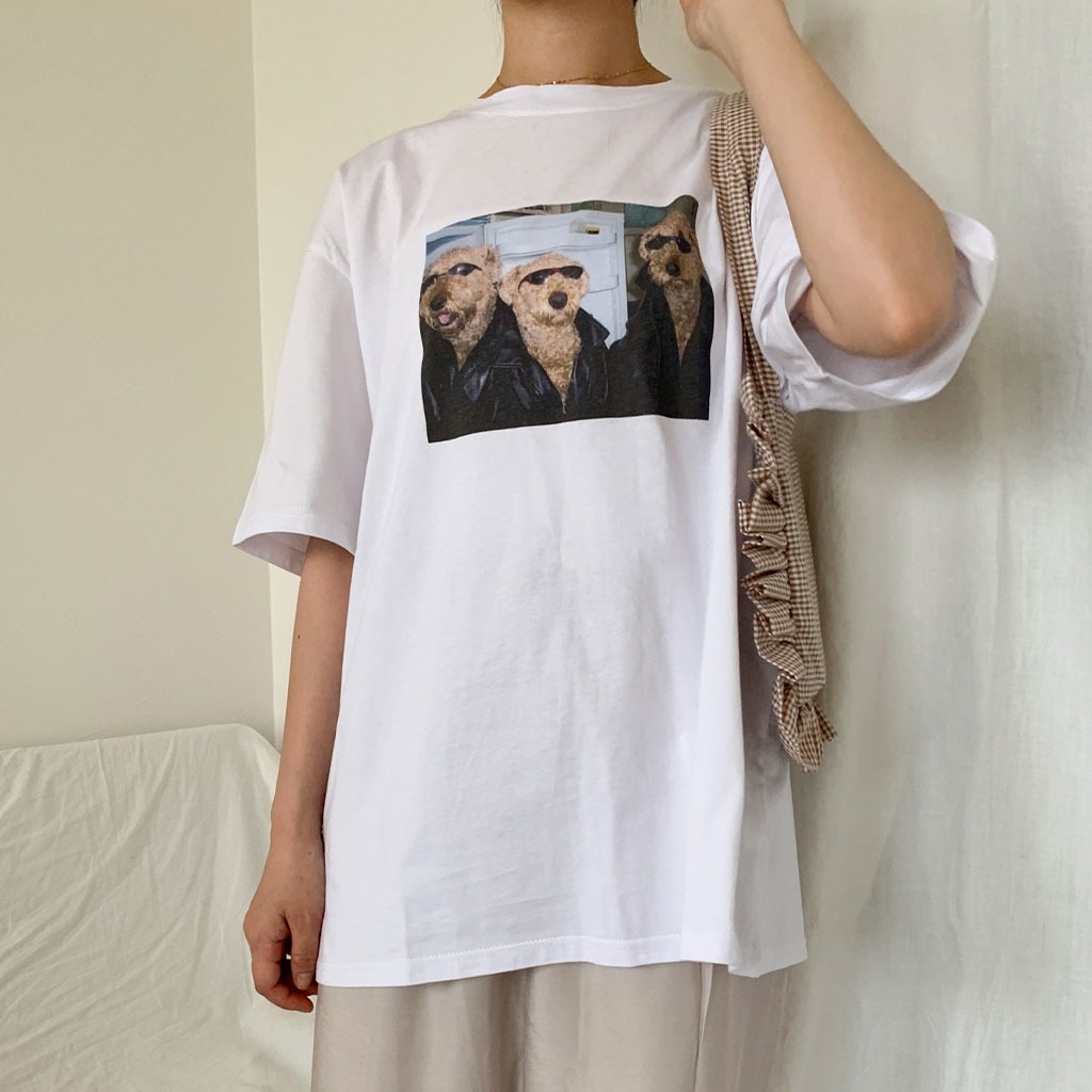 cute dog tee | ファッション通販サイト NUGU