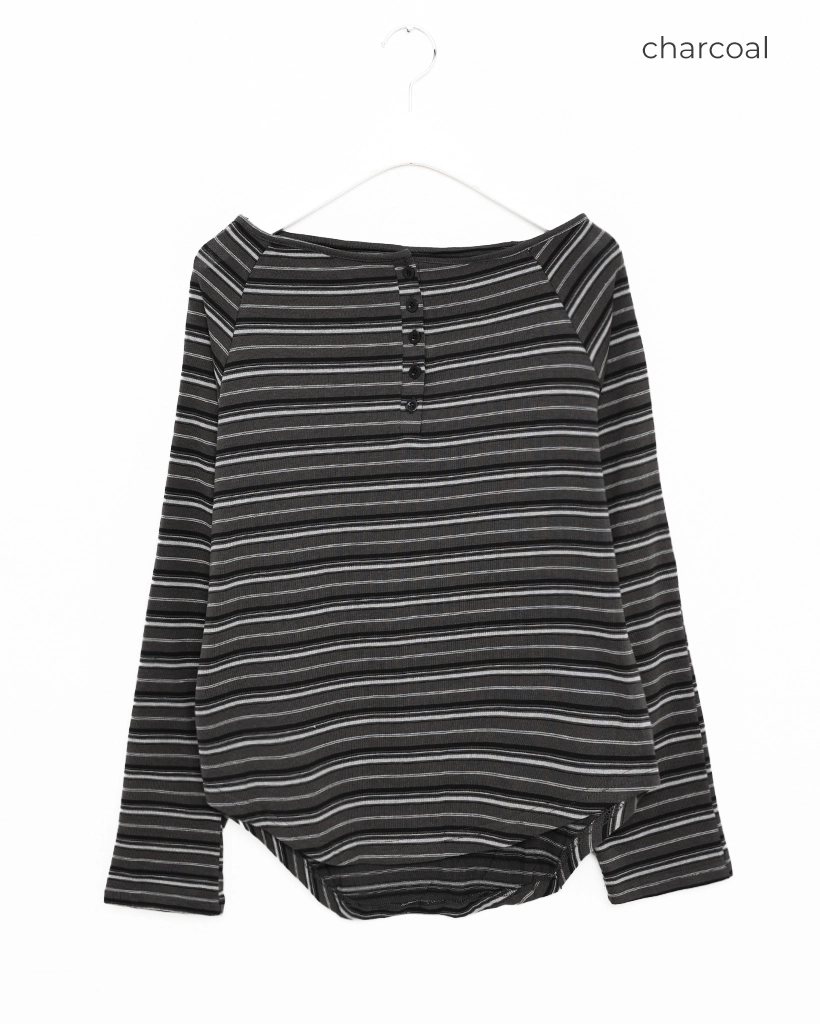 [BEST 50] ボーダーオフショルダーTシャツ | ファッション通販サイト NUGU