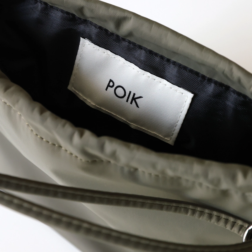 [2回再販](ORIGINAL) ドローストリングショルダーバッグ (khaki) | ファッション通販サイト NUGU