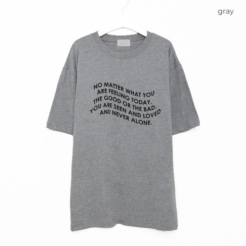 (unisex)ウェーブレタリングTシャツ | ファッション通販サイト NUGU