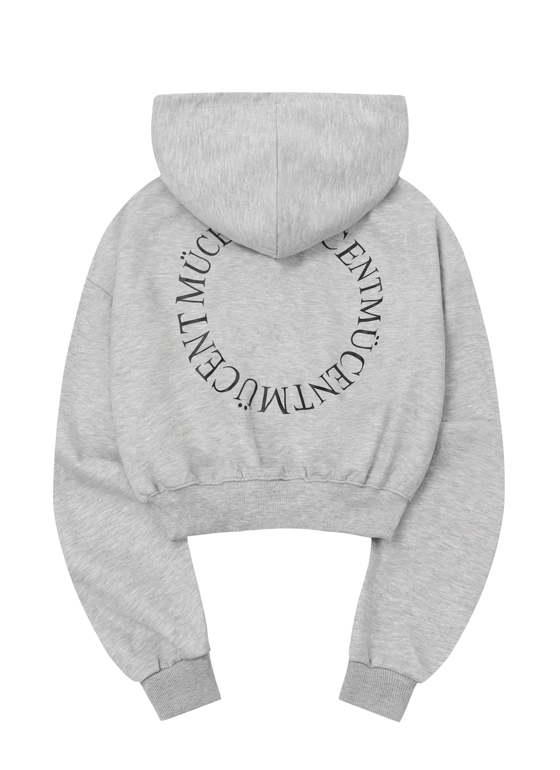 BACK LOGO 2-WAY HOOD ZIP-UP (2Color) | ファッション通販サイト NUGU