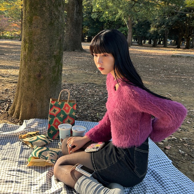 アシンメトリーファーニット | ファッション通販サイト NUGU