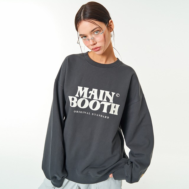 Original Logo Sweatshirt(DARK GRAY) | ファッション通販サイト NUGU