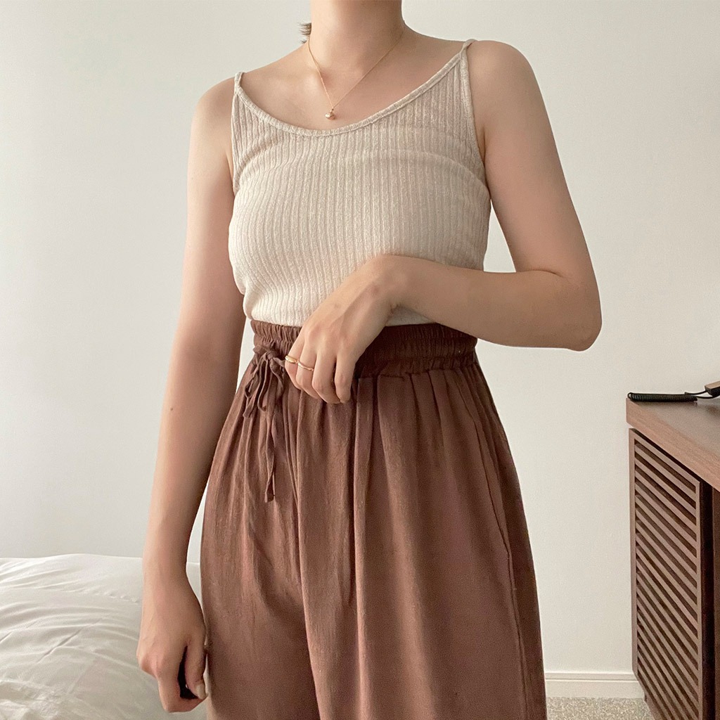 sand basic mute sleevelss | ファッション通販サイト NUGU