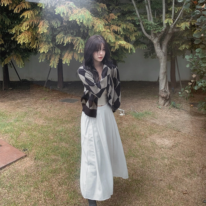 #SLOWMADE.アーガイルカーディガン | ファッション通販サイト NUGU