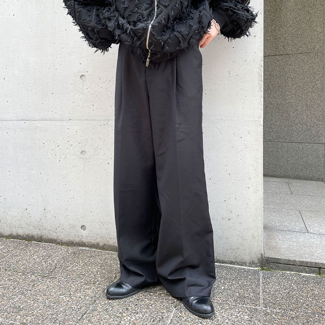 ピンタックワイドスラックス | ファッション通販サイト NUGU