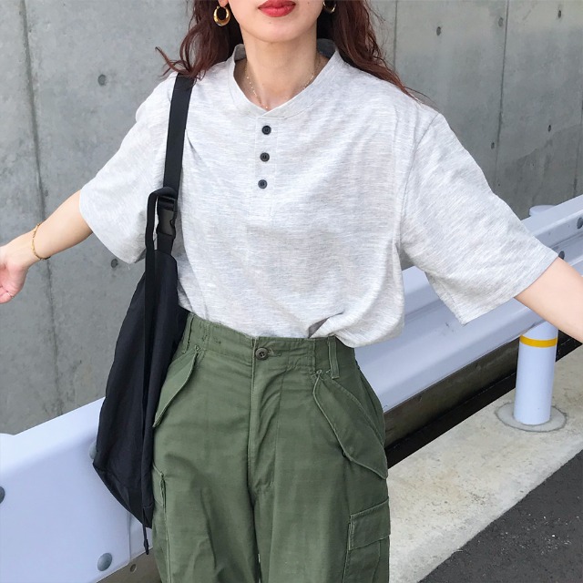 ヘンリーネックTシャツ | ファッション通販サイト NUGU