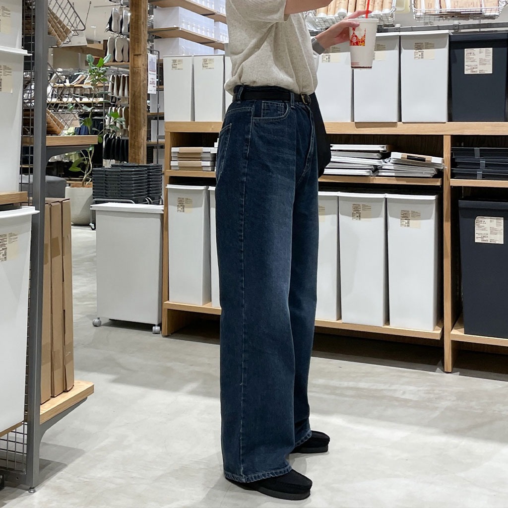 new wide denim pt|ファッション通販サイトNUGU