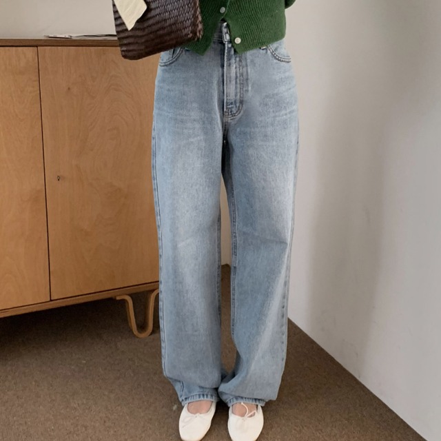 クラシックライトデニムパンツ 1color | ファッション通販サイト NUGU