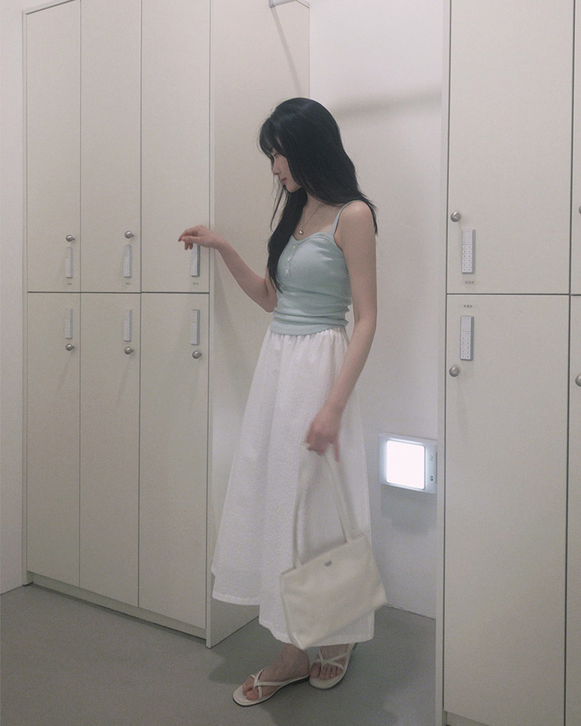 #SLOWMADE. ピュアコットンロングスカート | ファッション通販サイト NUGU