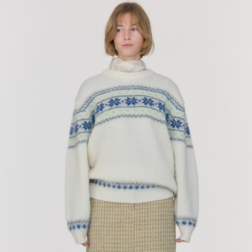 Noah Wool Knit (Ivory) | ファッション通販サイト NUGU