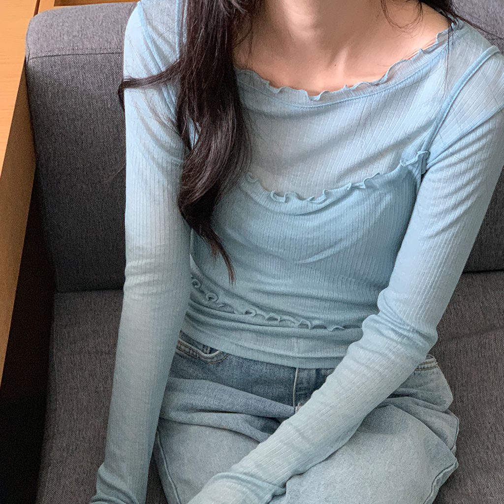 [3color]ウェーブレイヤードTシャツ | ファッション通販サイト NUGU