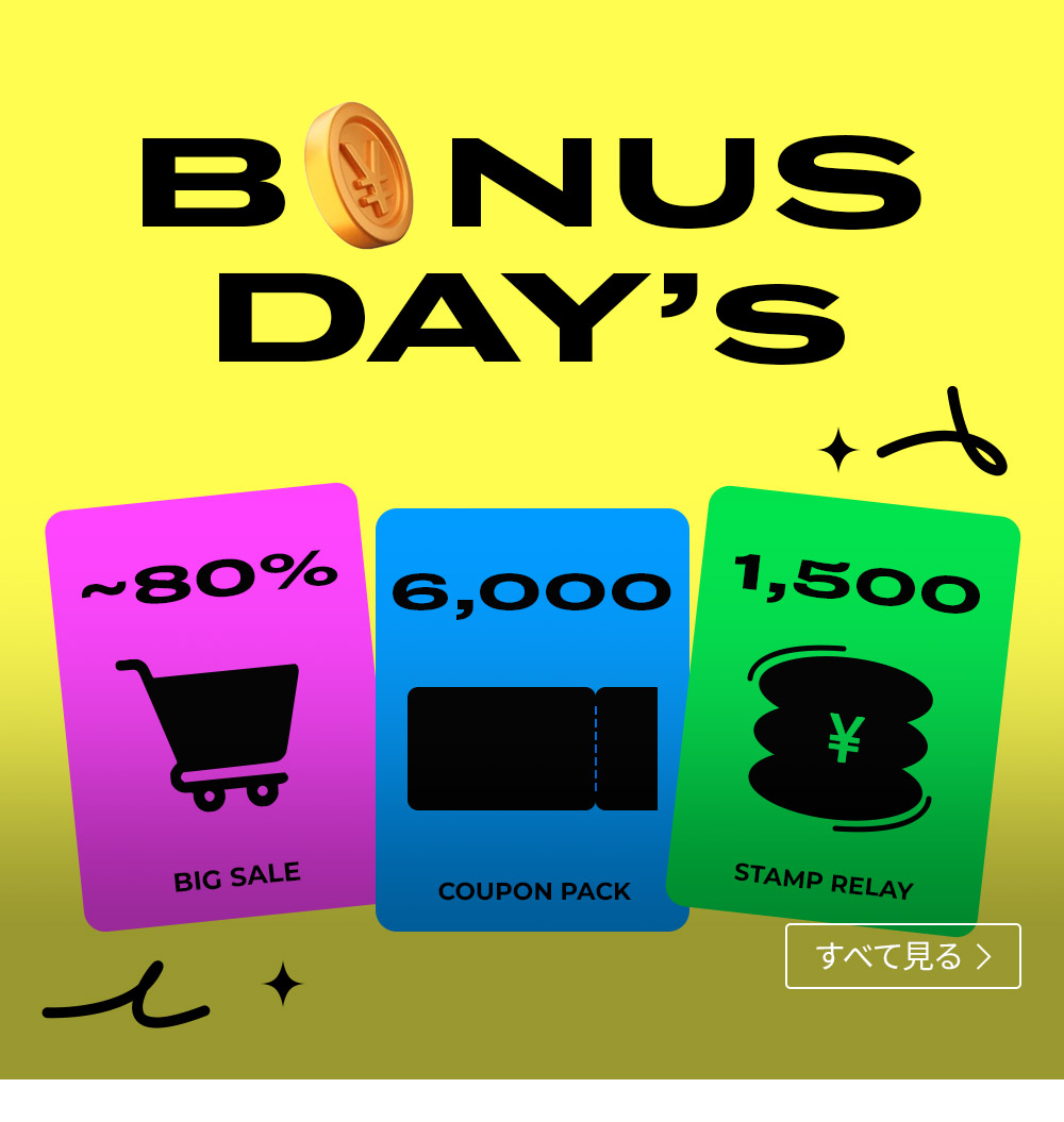 Bonus Days | ファッション通販サイト NUGU