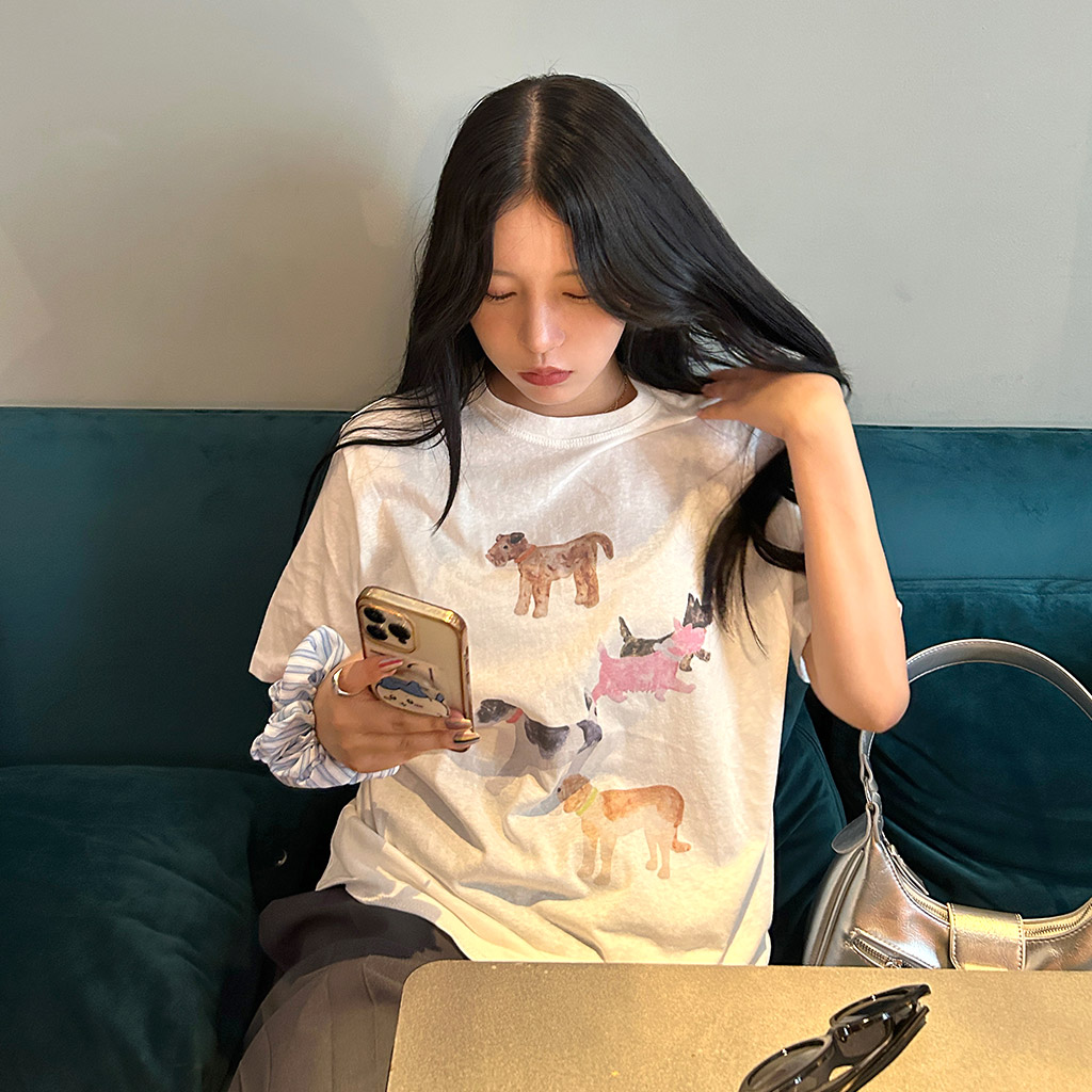 puppyプリントT | ファッション通販サイト NUGU