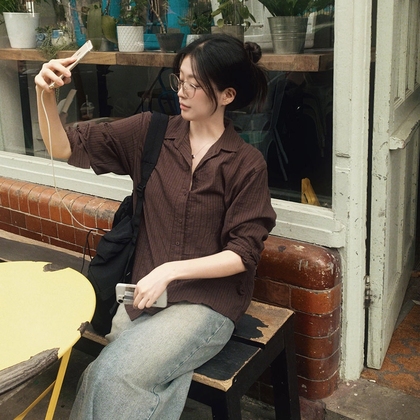 #SLOWMADE. コットンシャツ | ファッション通販サイト NUGU