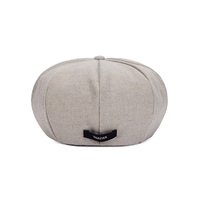 VARZAR Logo Easy Fit Newsboy Cap Warmtaupe | ファッション通販サイト NUGU