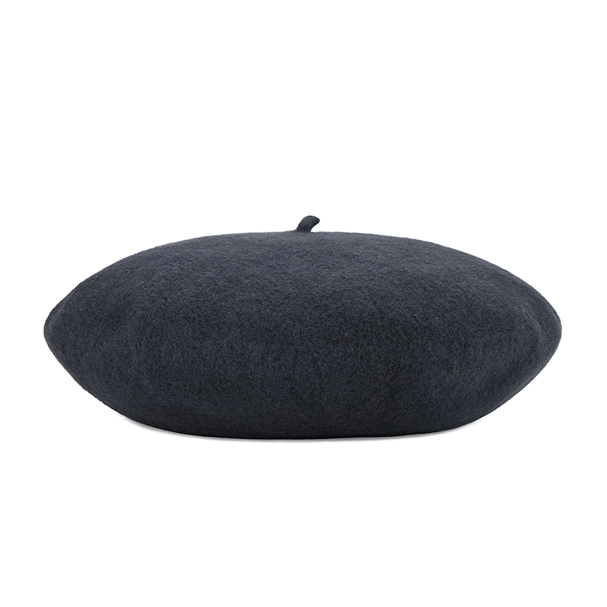 VARZAR Cursive Logo Wool Beret Gray | ファッション通販サイト NUGU