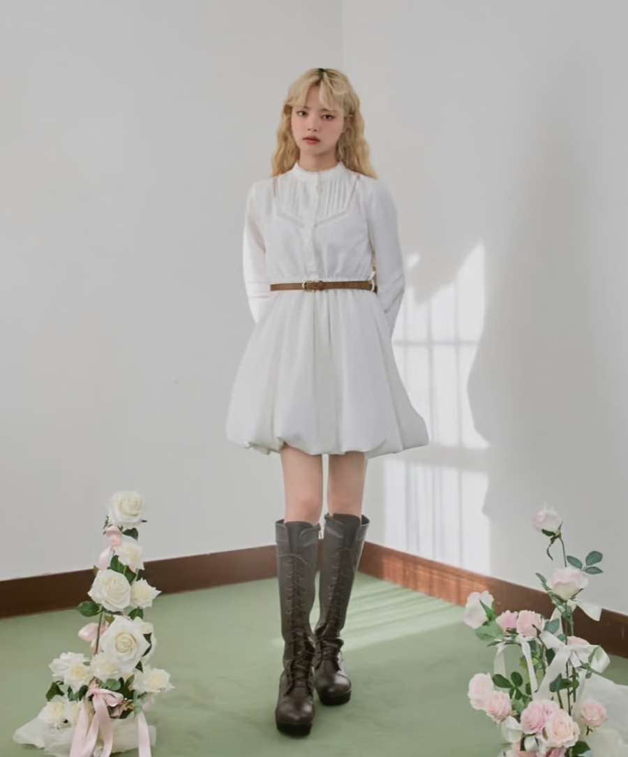 country design balloon one piece | ファッション通販サイト NUGU