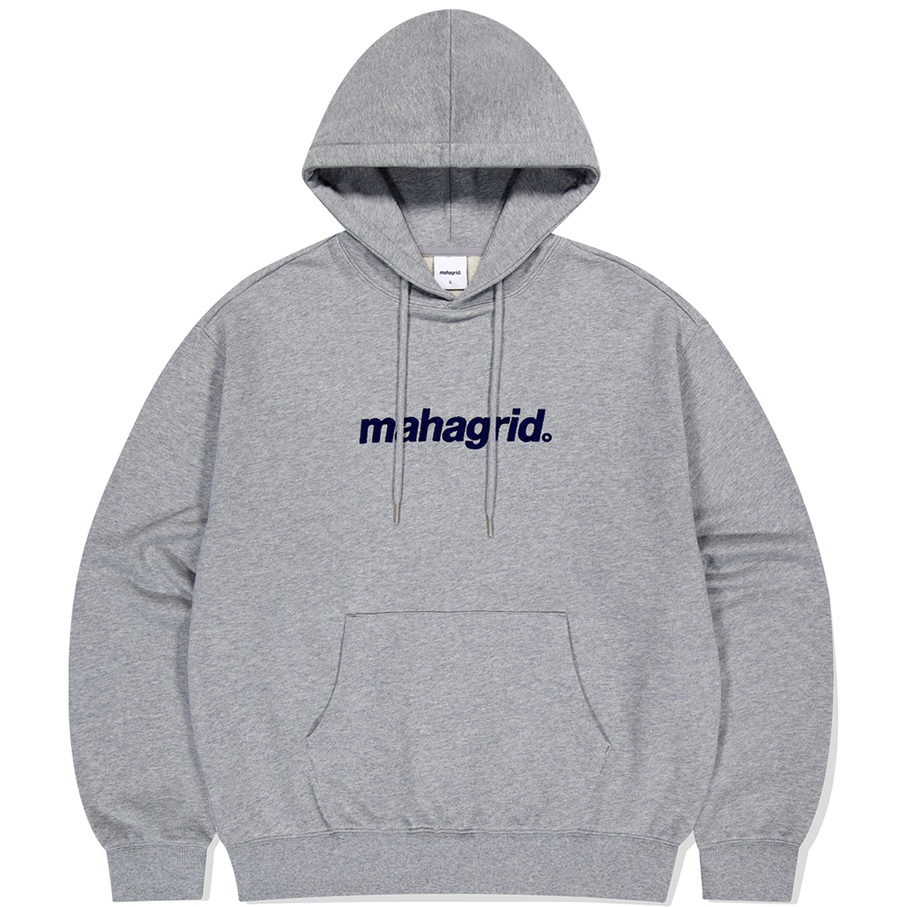 BASIC LOGO HOODIE [GREY] | ファッション通販サイト NUGU