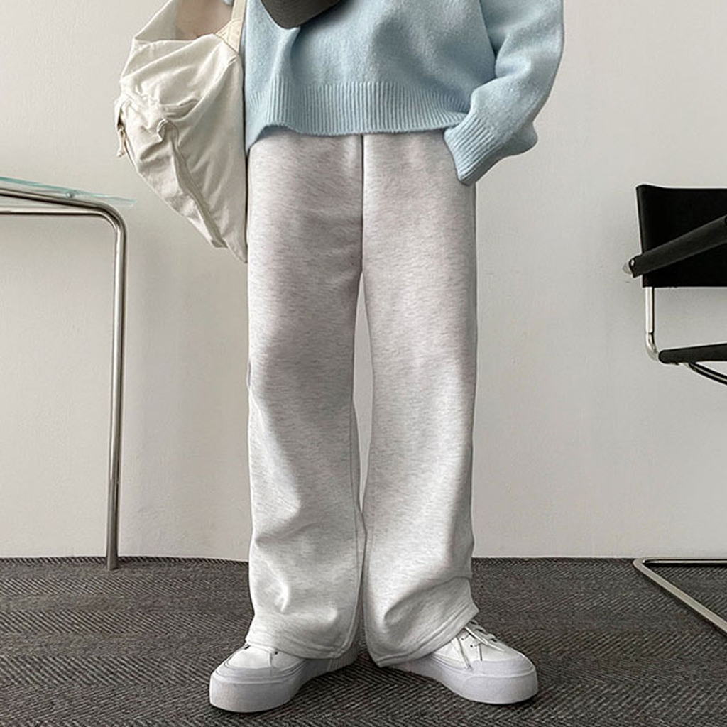 ゴムストレートトレーニングパンツ(4color) | ファッション通販サイト NUGU