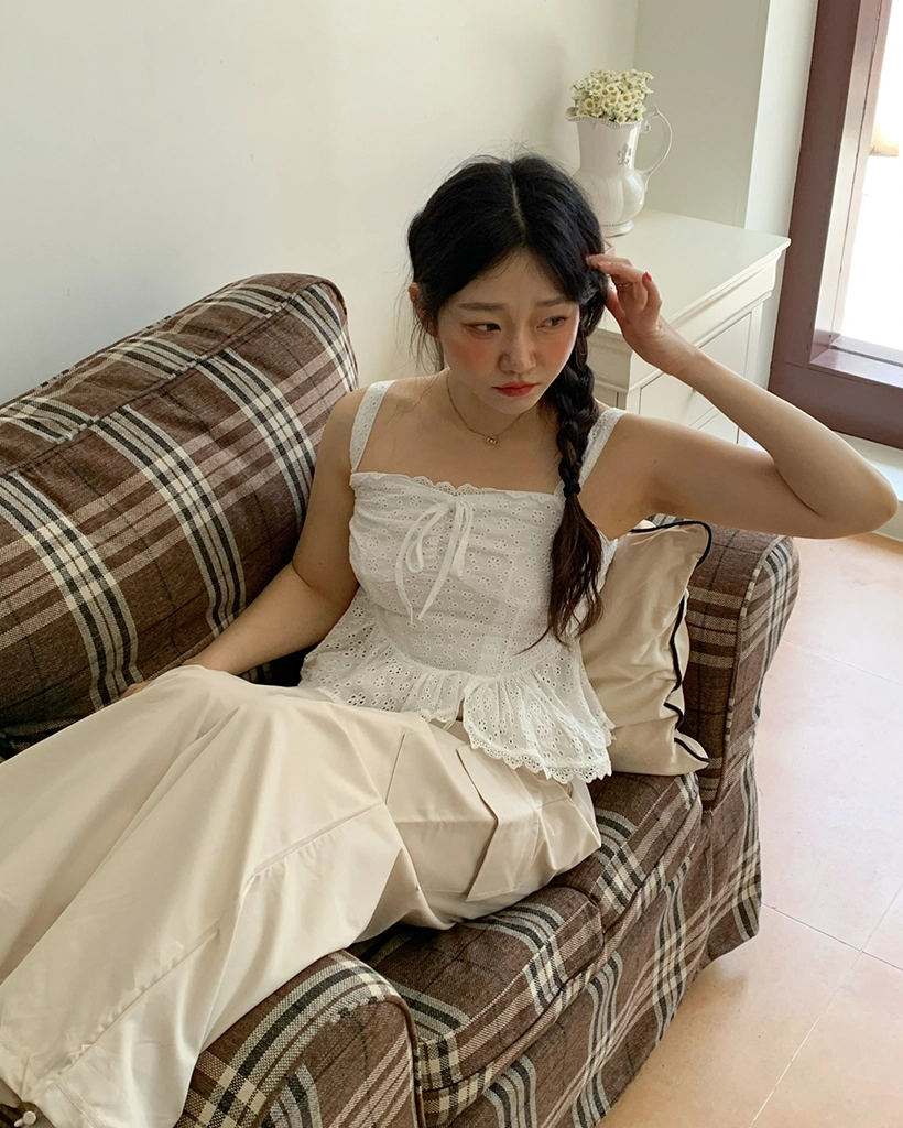 パンチングキャミソールブラウス | ファッション通販サイト NUGU