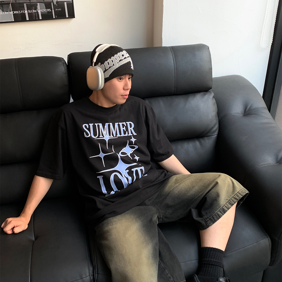 (ユニセックス)SUMMER Love Tee (3 Color) | ファッション通販サイト NUGU