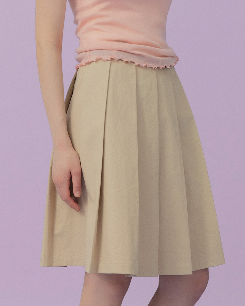 Roidin Pleated Skirt (with Belt) | ファッション通販サイト NUGU