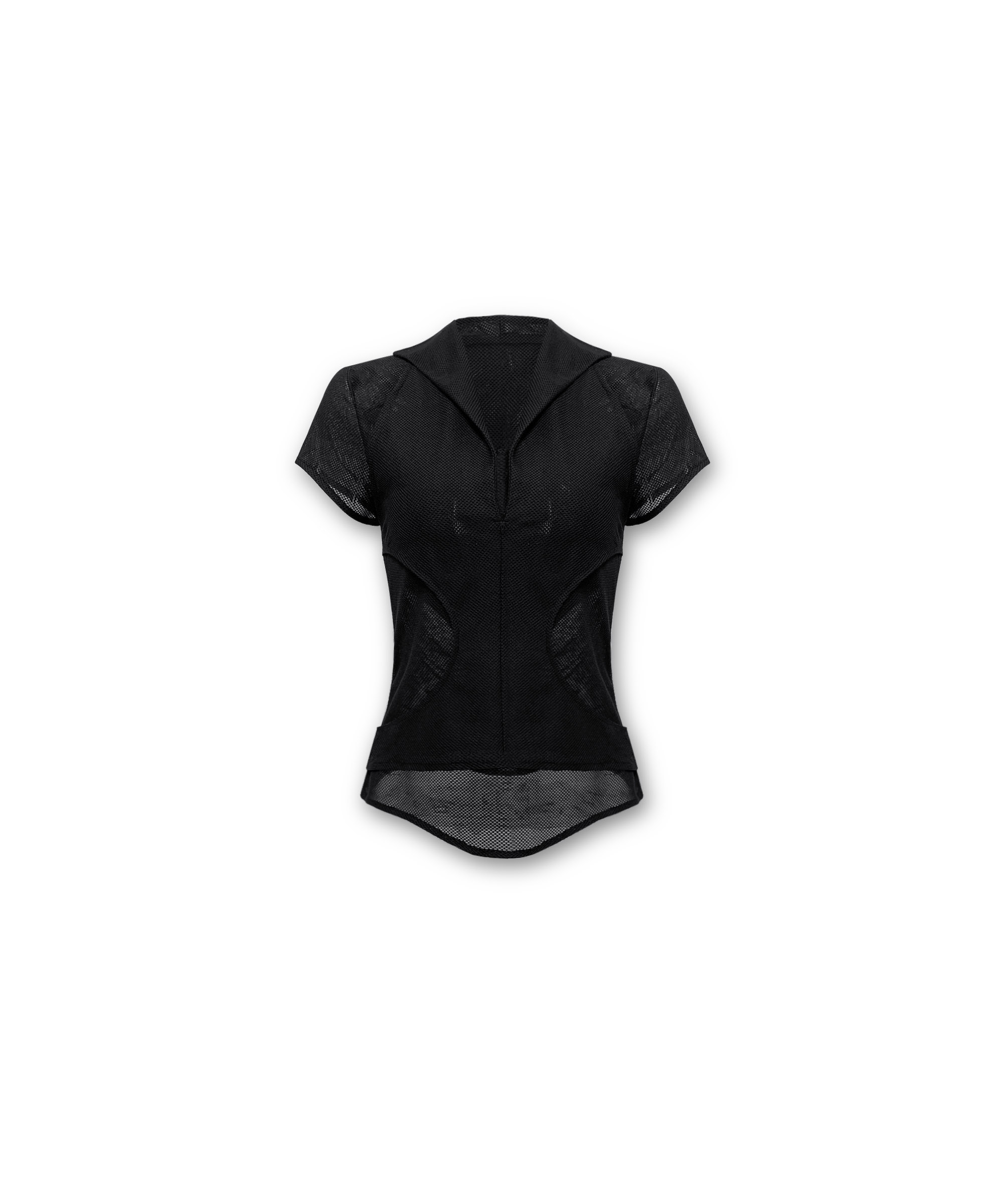 LAYERED HALTER LINE HALF-SLEEVE | ファッション通販サイト NUGU