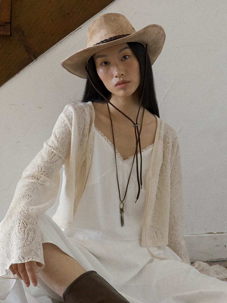 Ethnic Cardigan Cream | ファッション通販サイト NUGU