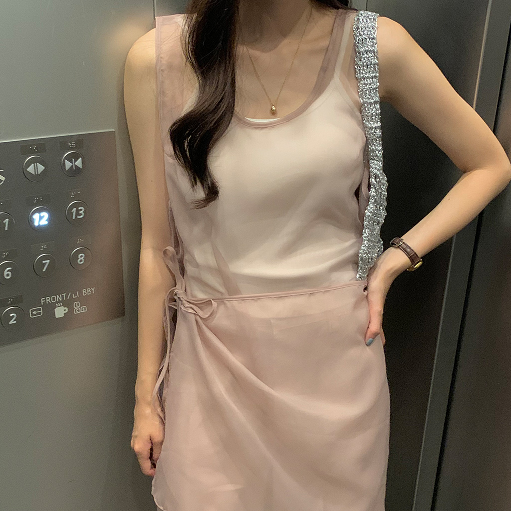 レイヤードラップワンピース3color! | ファッション通販サイト NUGU