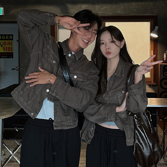 [UNISEX] コットンウォッシュジャケット | ファッション通販サイト NUGU