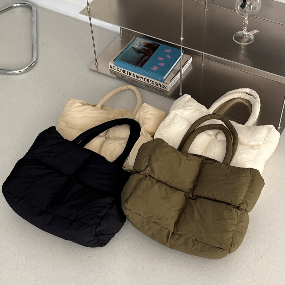 スクエアダウンミニトートバッグ4color | ファッション通販サイト NUGU