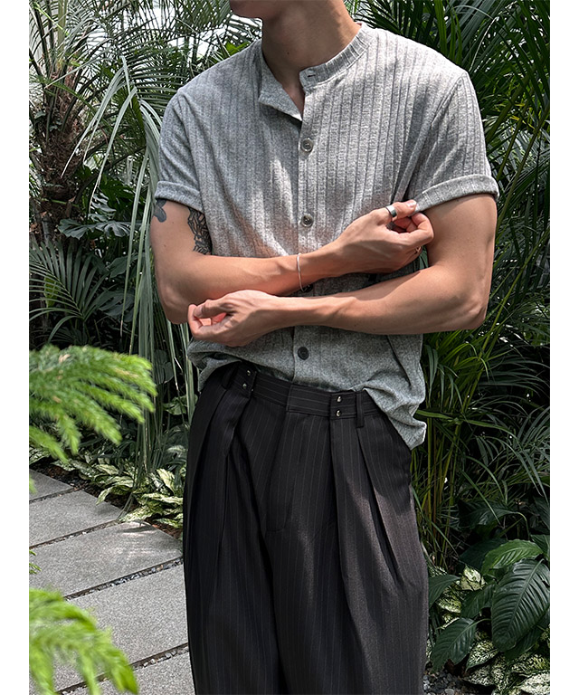 [S/S] Round golgi half cardigan(4color) | ファッション通販サイト NUGU