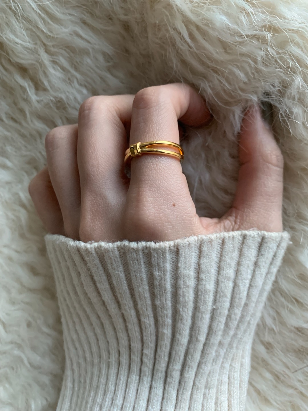 (silver925) Classic cross open ring | ファッション通販サイト NUGU