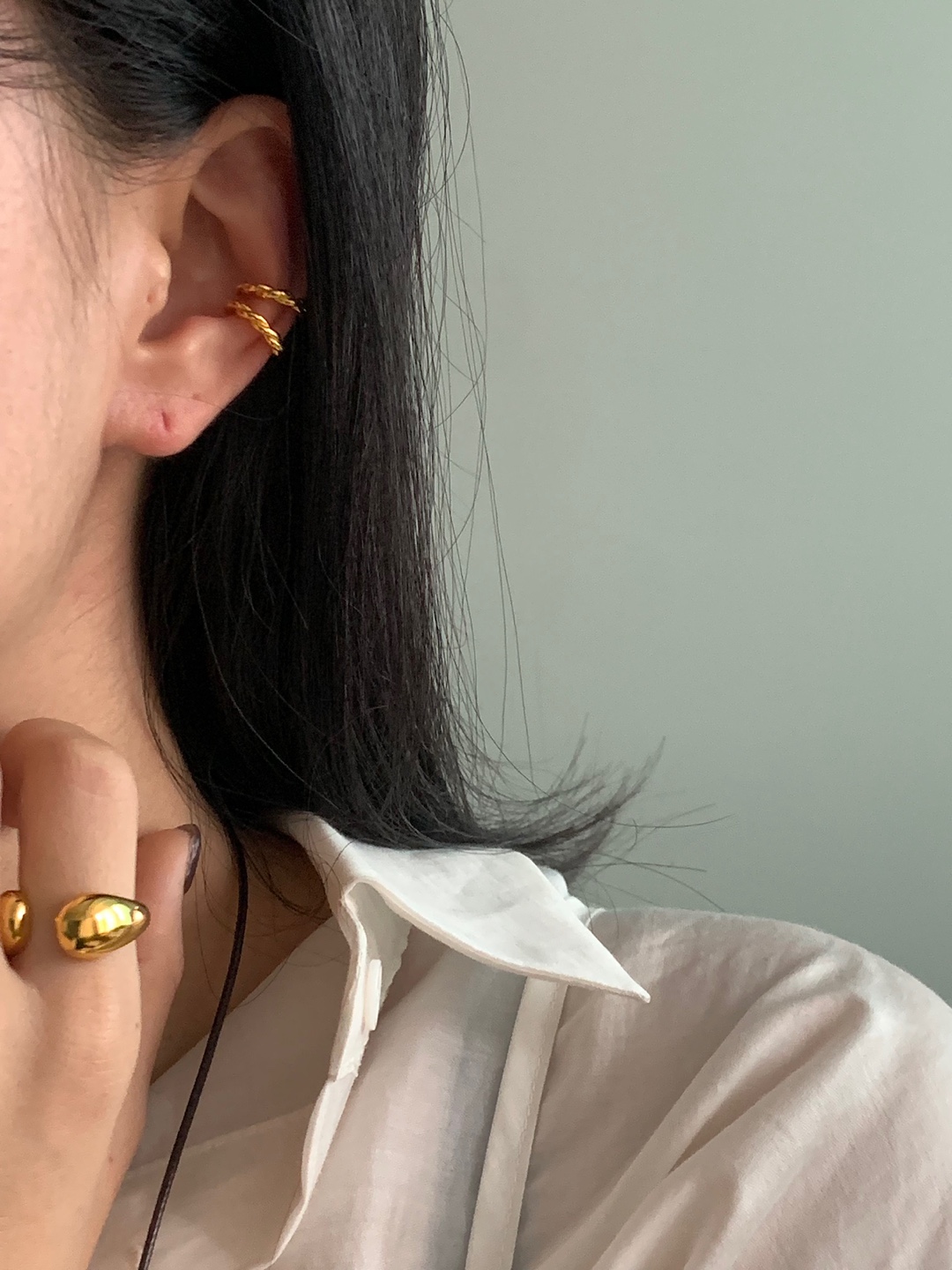 (silver925) Vintage twist earcuff | ファッション通販サイト NUGU