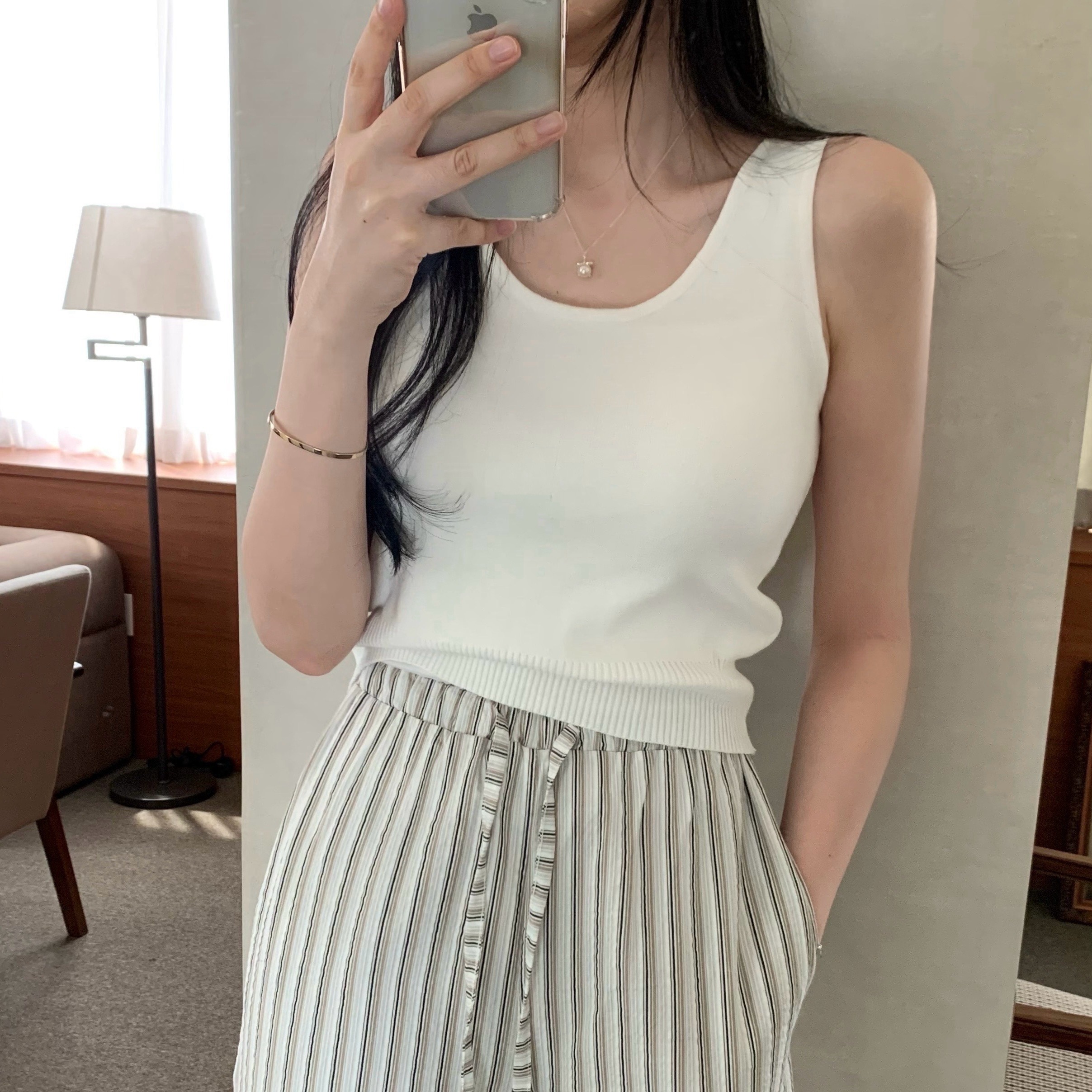 ニットノースリーブ3col | ファッション通販サイト NUGU