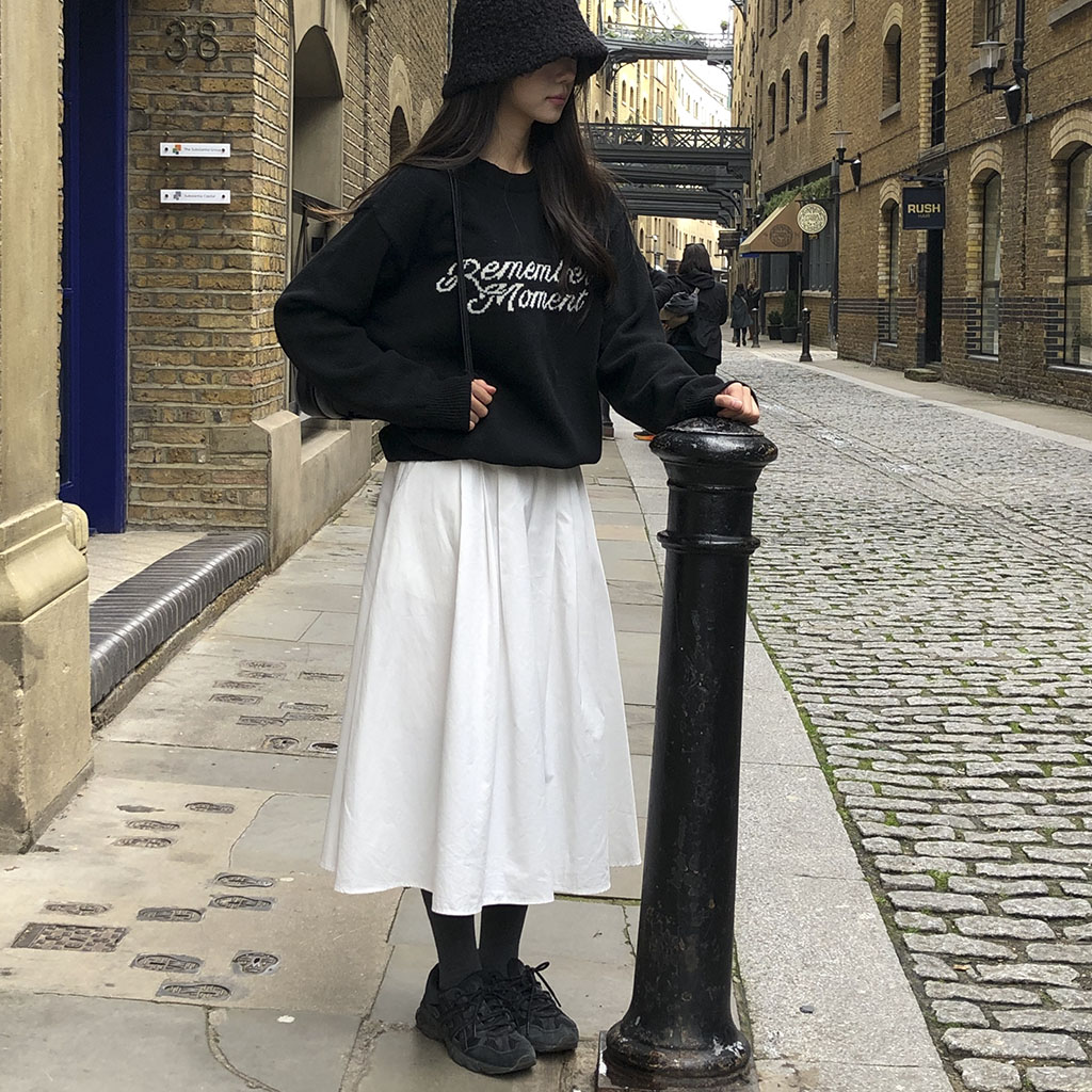 タック入りロングスカート | ファッション通販サイト NUGU