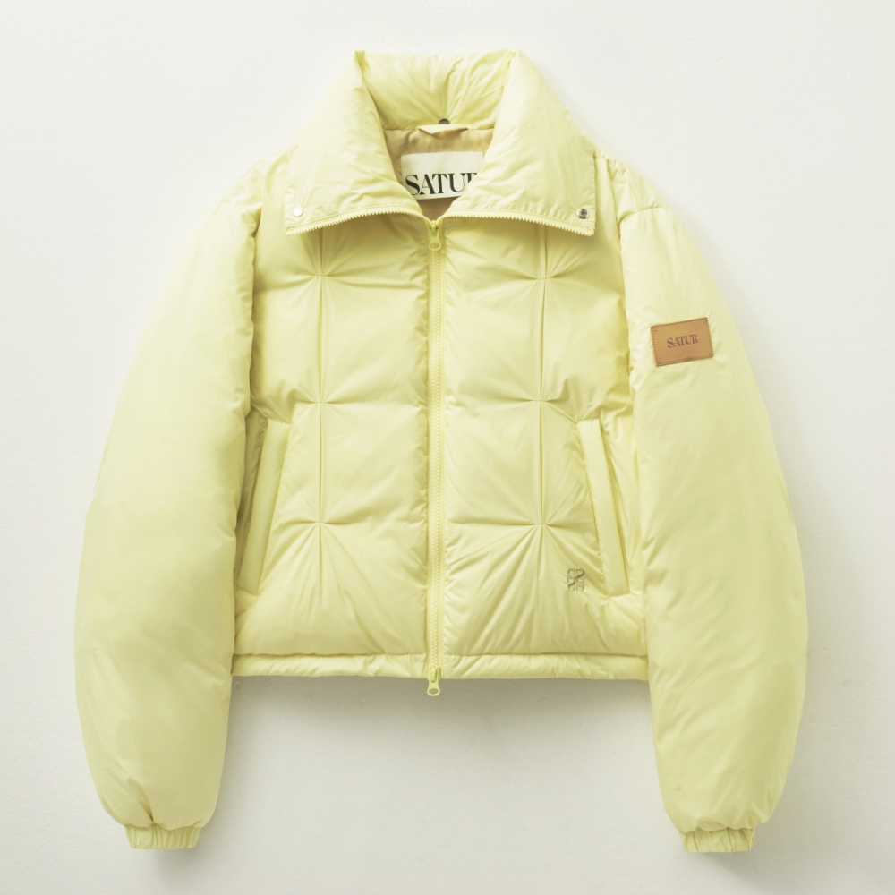 (W) 2-Way Collar Duck Down Padding - Butter Cream | ファッション通販サイト NUGU