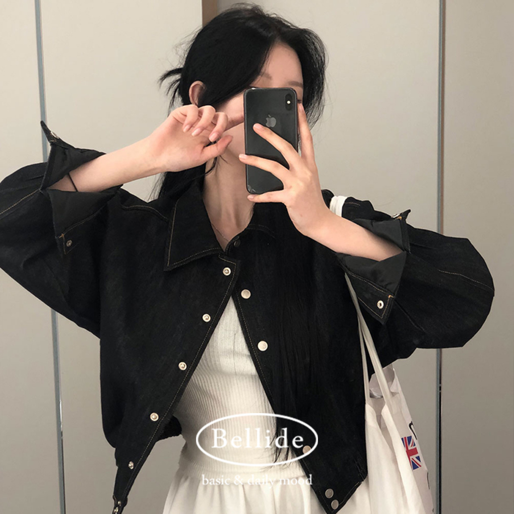 (ORIGINAL) ノンフェードデニムブルゾンジャケット | ファッション通販サイト NUGU