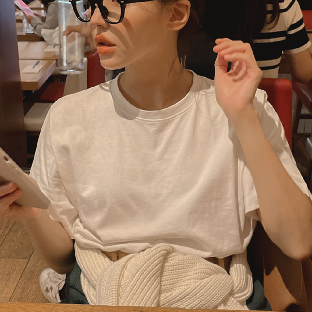 ベーシック半袖Tシャツ(4color) | ファッション通販サイト NUGU