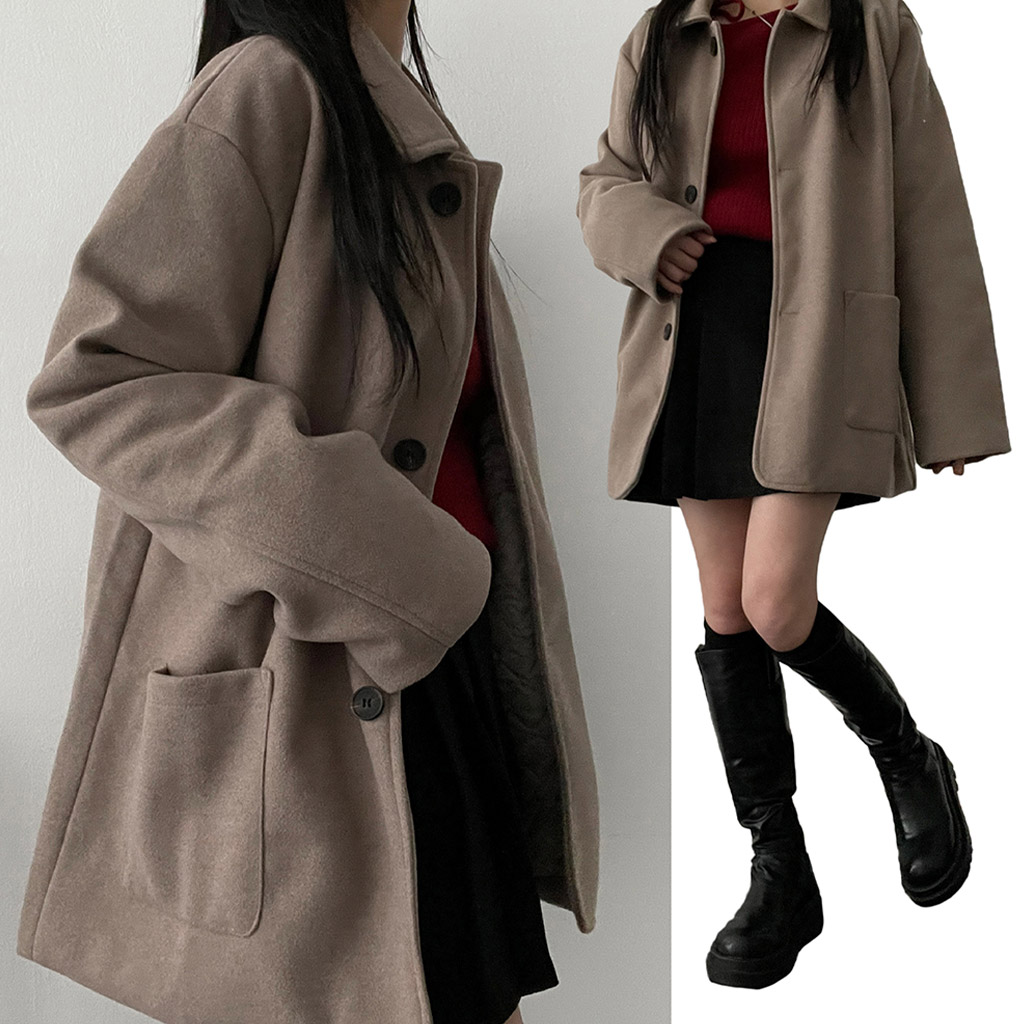 Linveシングルハーフコート | ファッション通販サイト NUGU