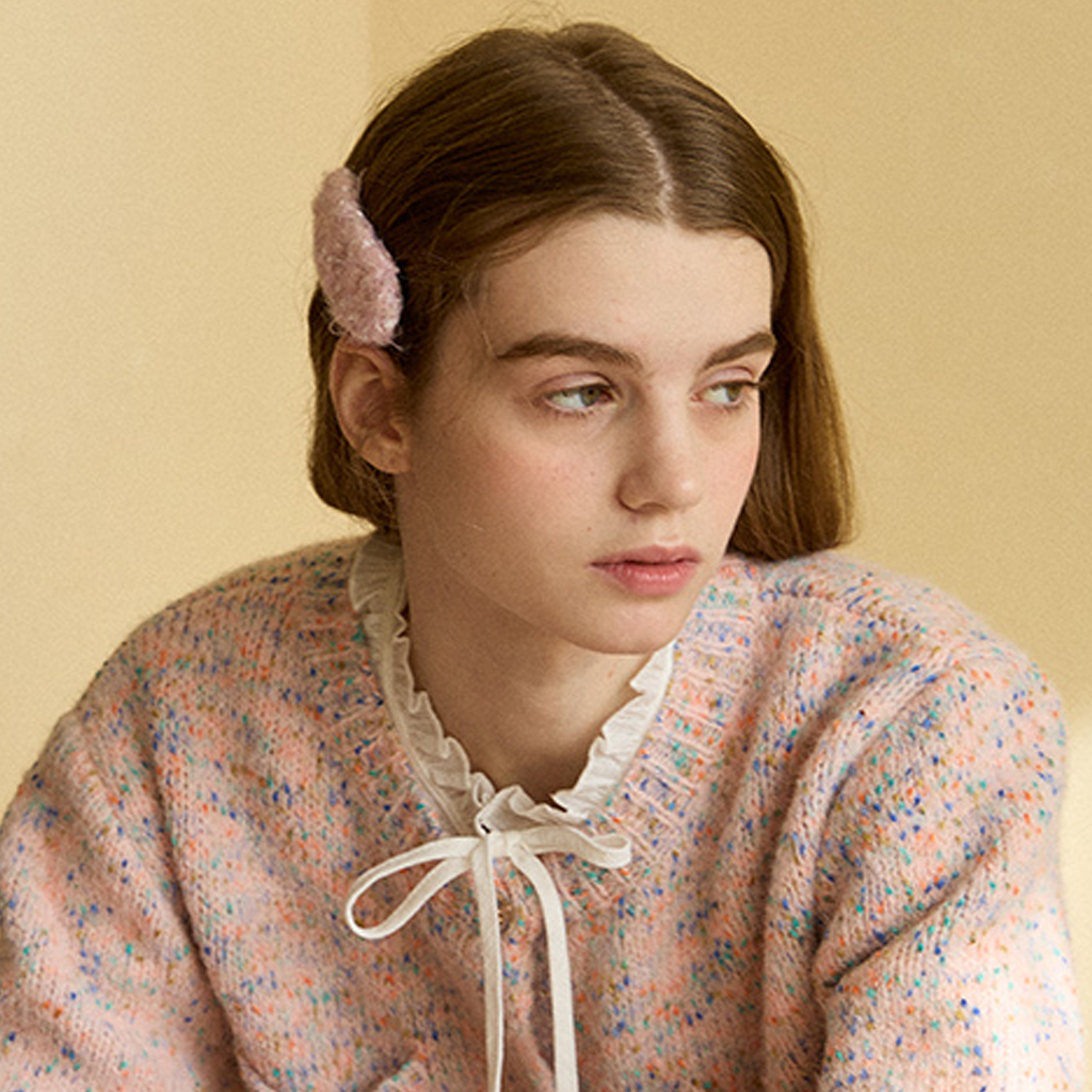 [2EA 1SET] SNOWY HAIRPIN SET_PINK | ファッション通販サイト NUGU