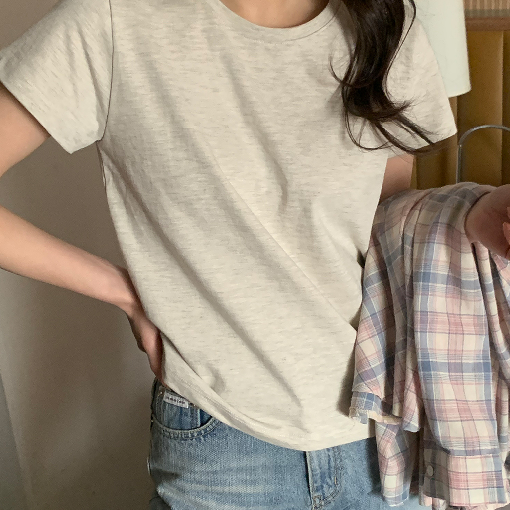 ベーシック無地半袖Tシャツ6color! | ファッション通販サイト NUGU