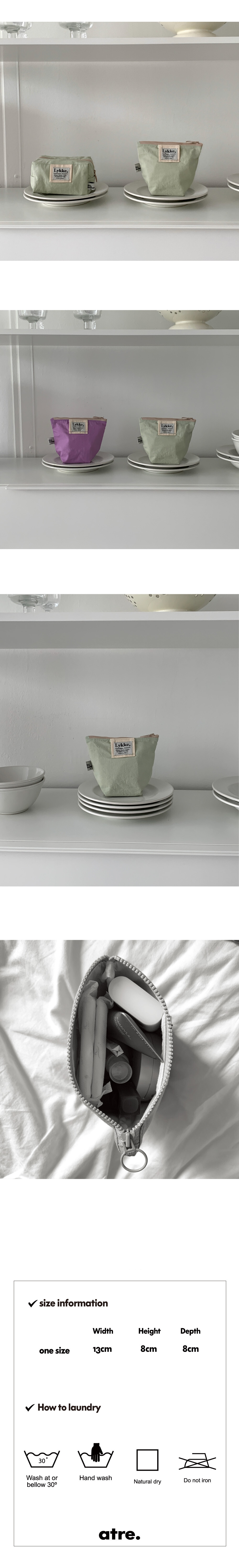 classic pouch_pale melon | ファッション通販サイト NUGU