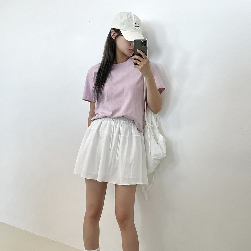 ゴムフレアバルーンスカート(2color) | ファッション通販サイト NUGU