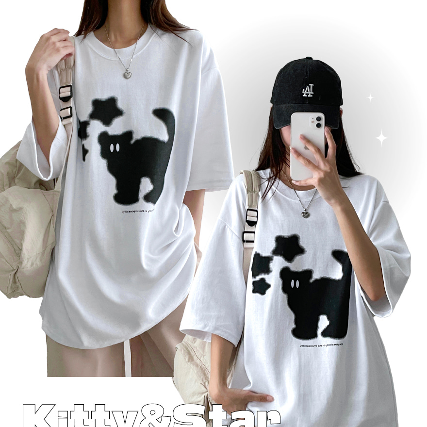 スキットキャッツ半袖Tシャツ(3color) | ファッション通販サイト NUGU