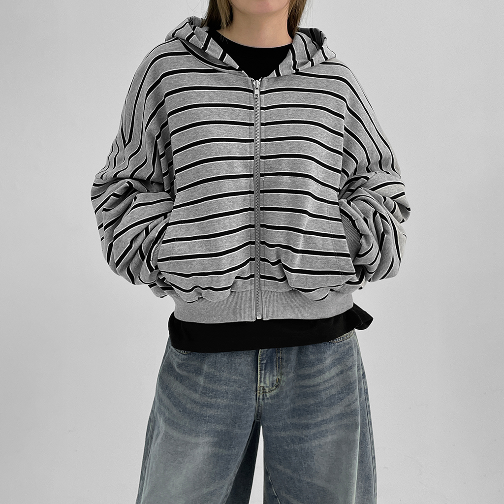 カベスストライプフード集業 | ファッション通販サイト NUGU